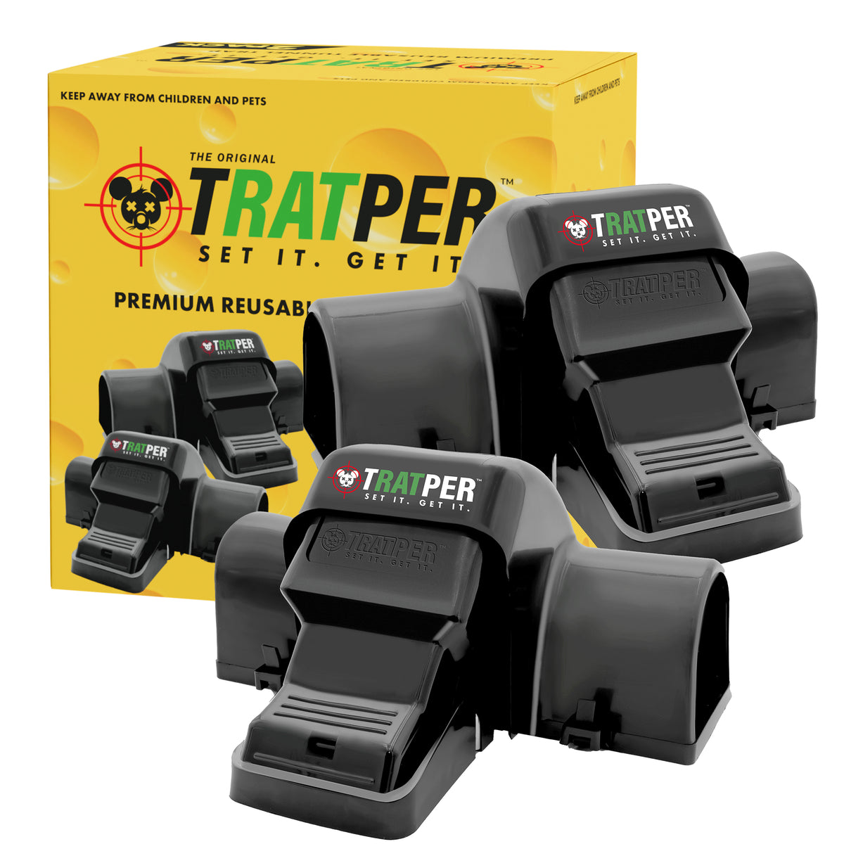 Tratper Dual-Entry Snap Trap - Bulk Pricing